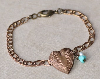 Locket bracelet | Etsy