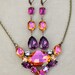 NEW Astral Pink Amethyst Fuchsia Long Drop Earringdangle - Etsy