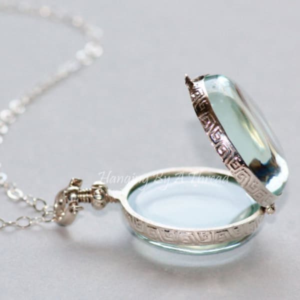 Glass Locket - Etsy