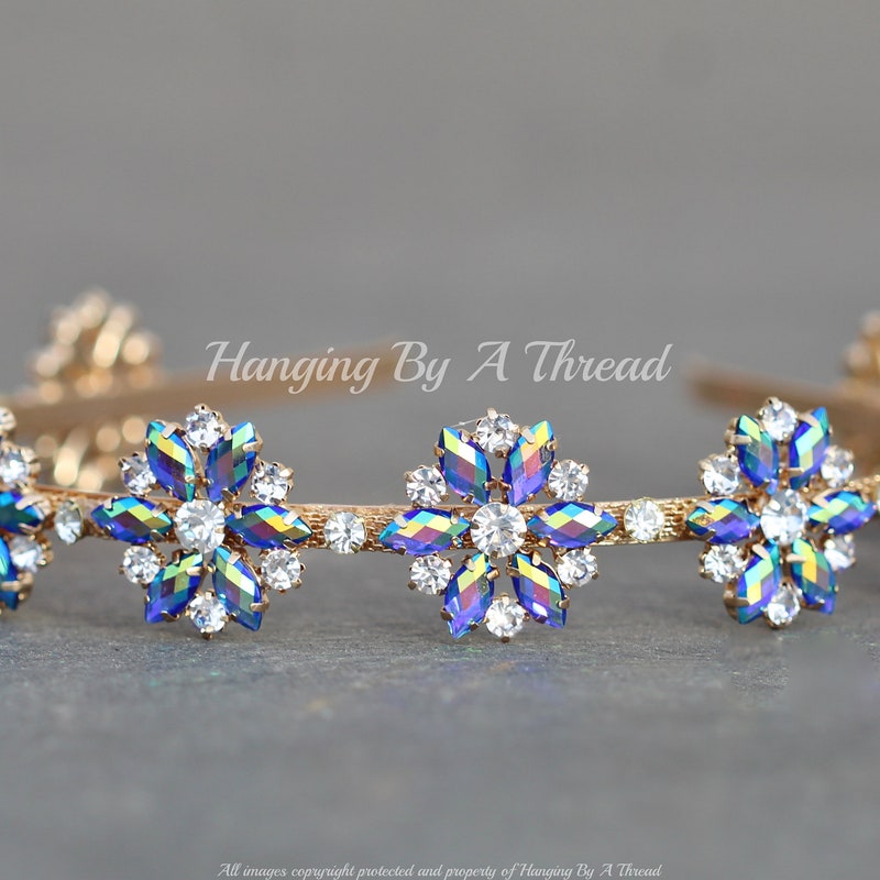 Aurora Crystal Headband - Etsy
