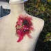 Red Wearable Art Vintage Brooch - Etsy