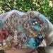 Bohemian Victorian Embroidered Flowers Hat White Crystal Benne - Etsy
