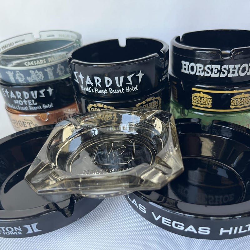 Las Vegas Ashtrays - Etsy