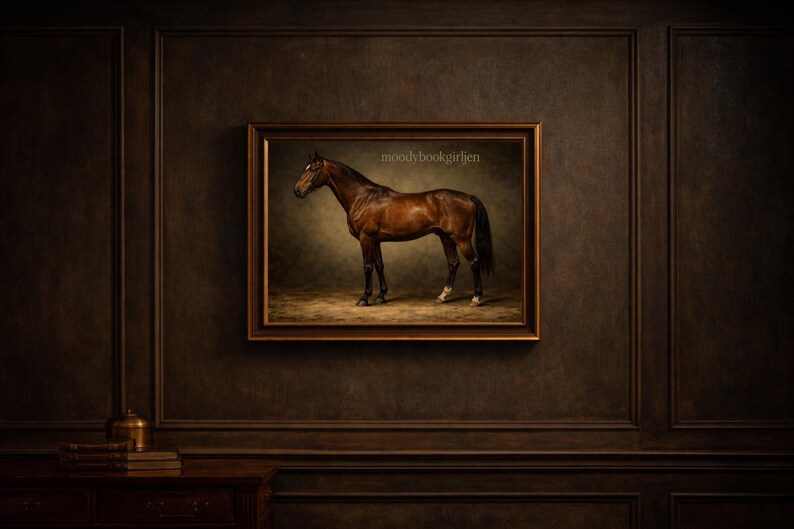 English Equestrian Gallery Wall Art Set | Classic British Manor Decor ...