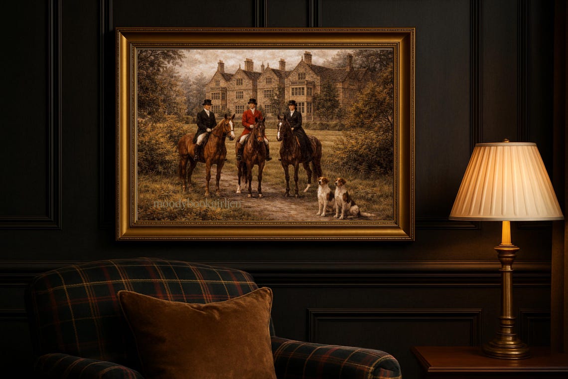 English Country Gallery Wall - Ralph Lauren Style Sporting Art - Etsy