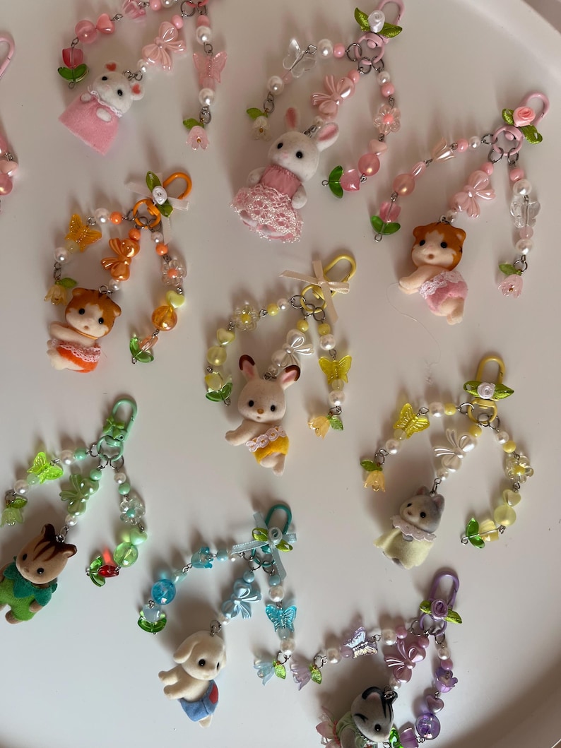 Calico Critter Keychains! - Etsy