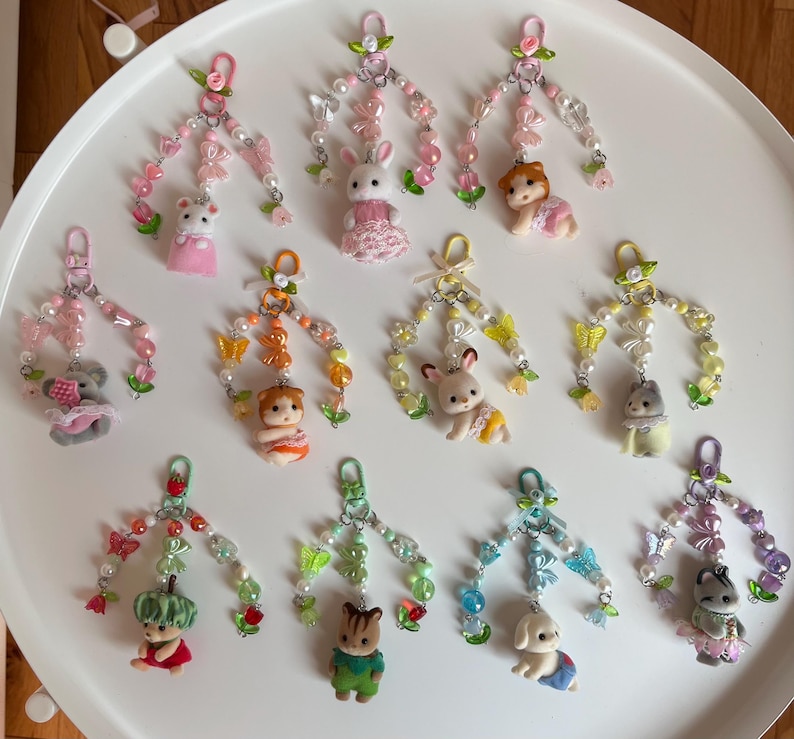 Calico Critter Keychains! - Etsy