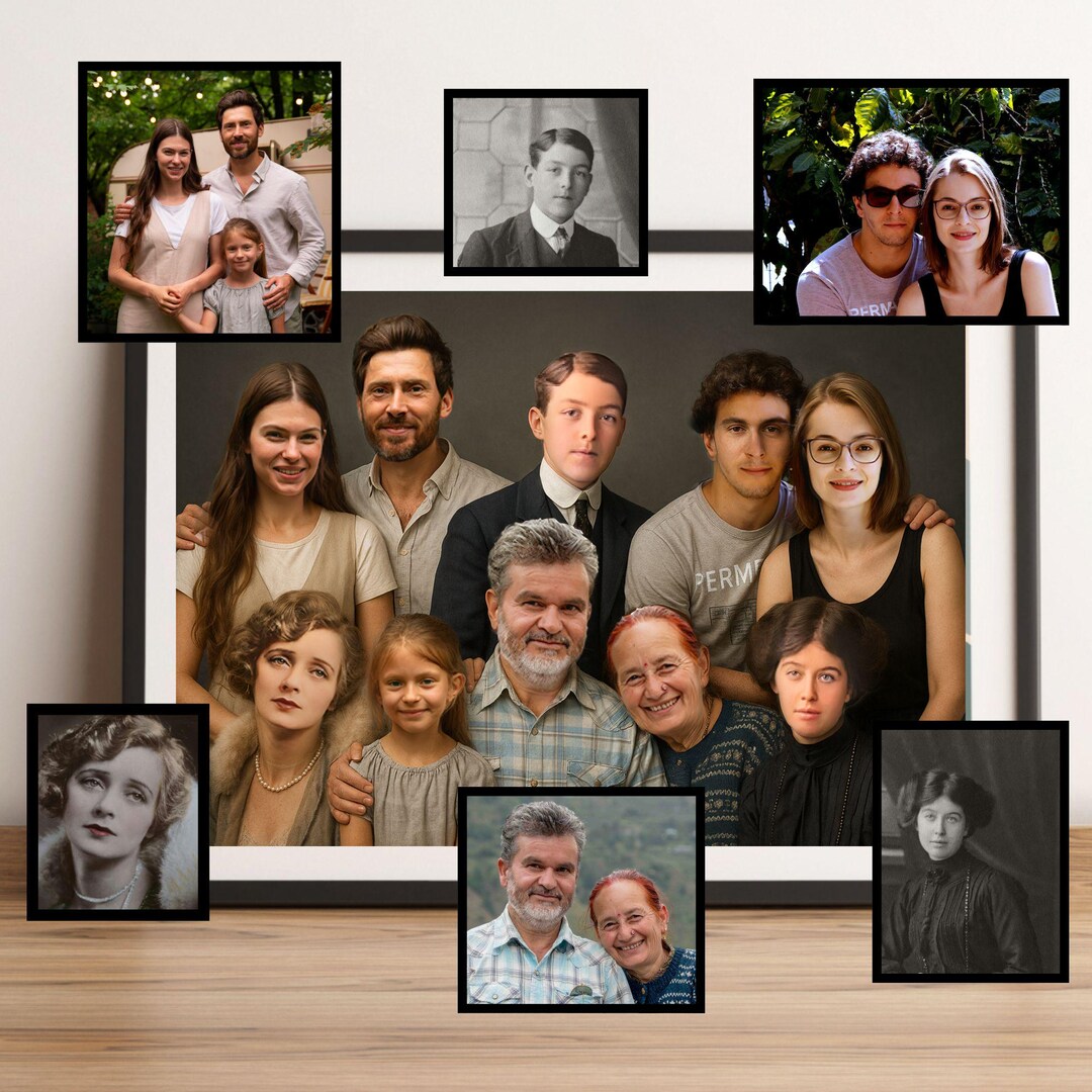 Realistic Merge of Different Photos, Add Someone to Photo, Add Deceased ...