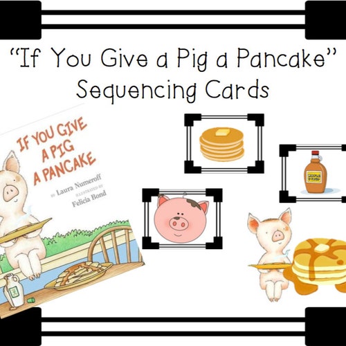 If You Give a Pig a Pancake Felt Story/flannel Felt | Etsy