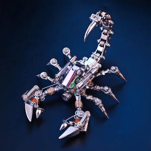 DIY Metal Mecha Scorpion Kit – 3D Mechanical Puzzle Sculpture - Etsy