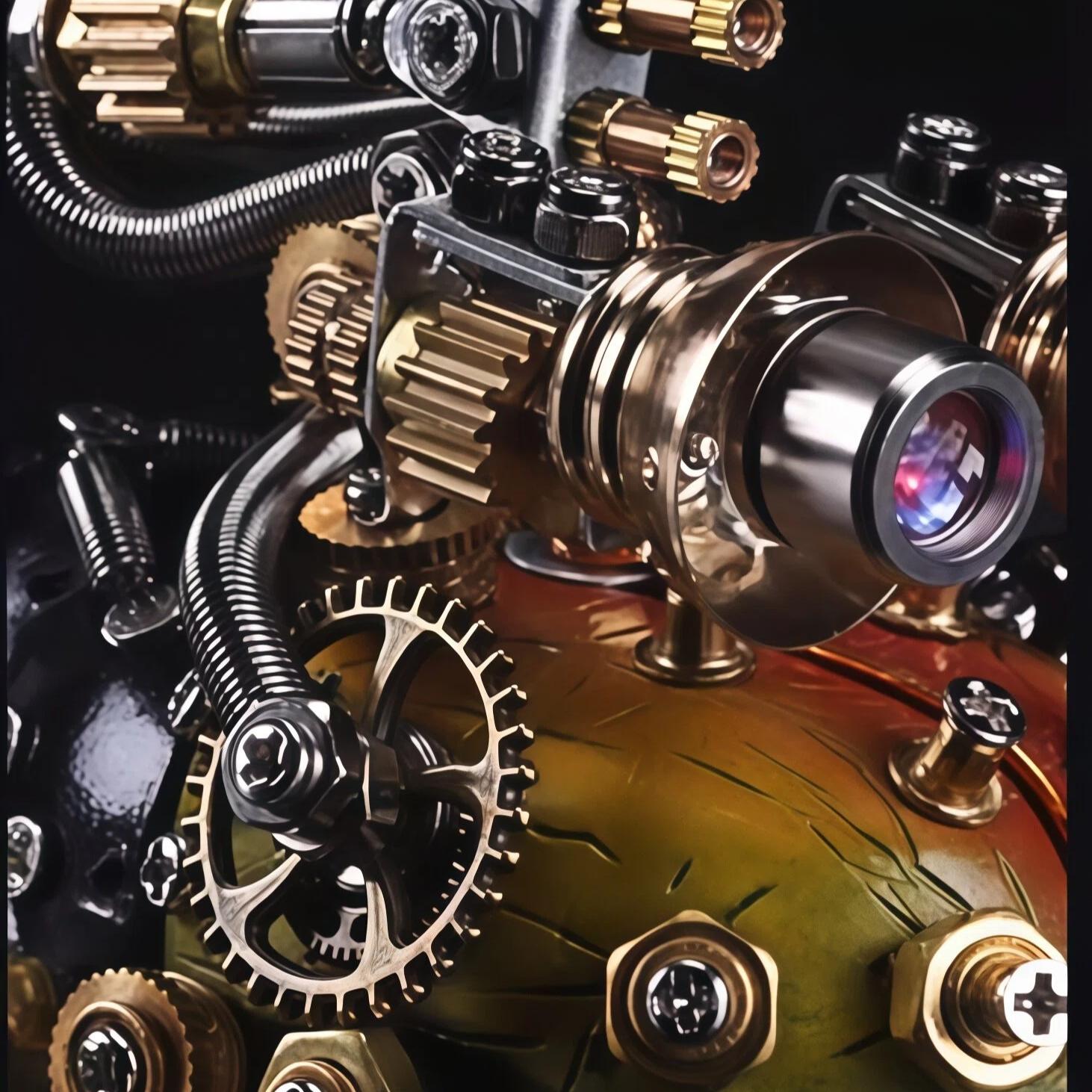 Handmade Steampunk Mechanical Insect Model Kit | DIY Metal Sculpture ...