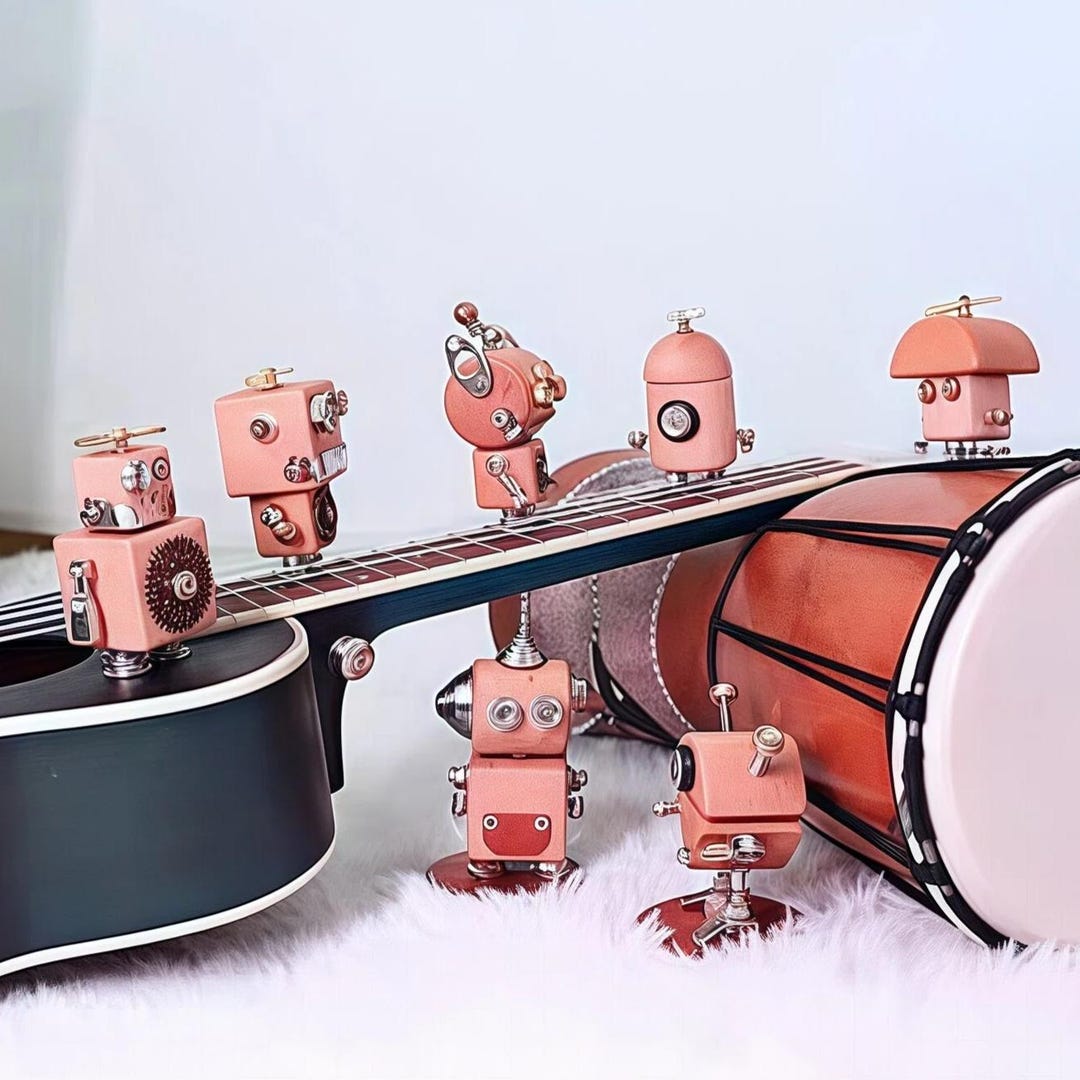 Meme Mystery Box Robot Blind Box – Wooden Robots, Blind Box Wedding ...