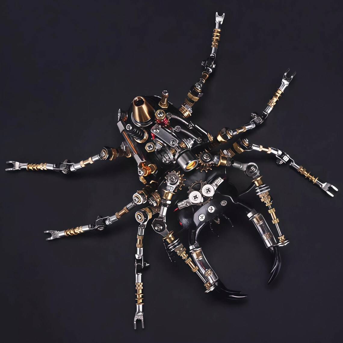 Mechanical Steampunk Insect Model | DIY Metal Building Kit Gift for ...