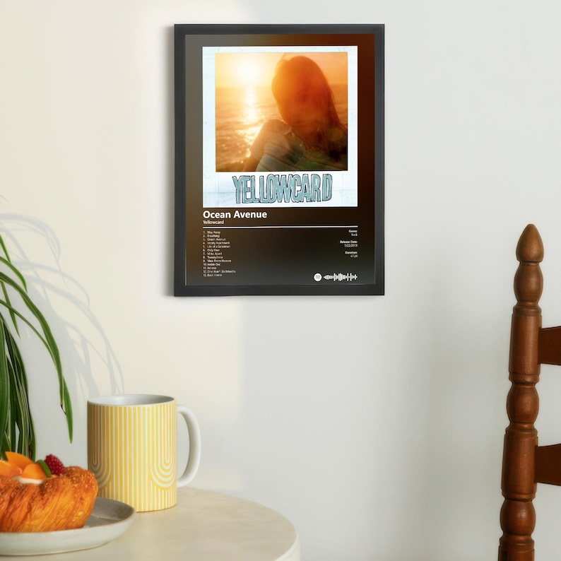 Yellowcard - Ocean Avenue Album Art Poster | Digital Download | Print ...