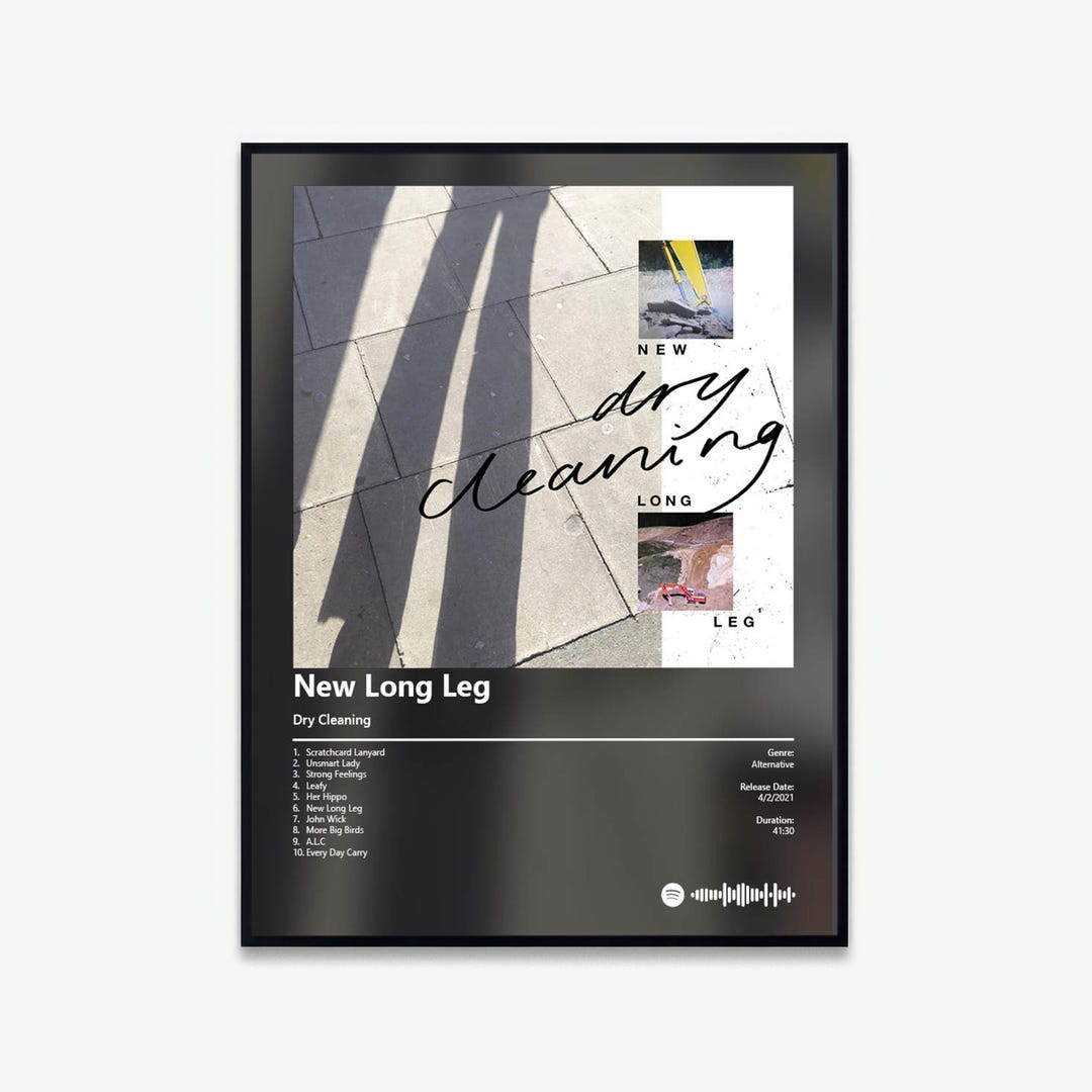 Dry Cleaning - New Long Leg Album Art Poster | Digital Download | Print ...