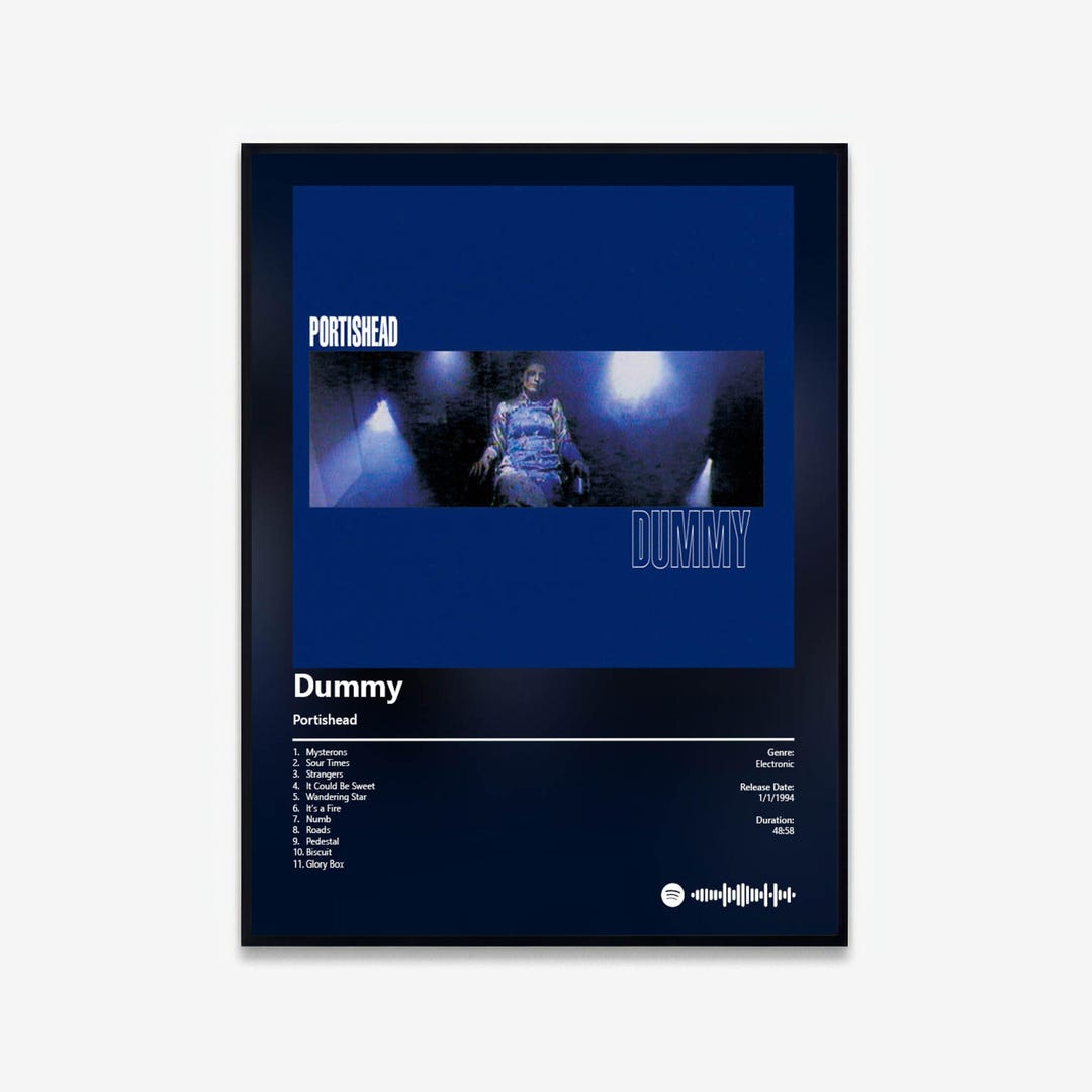 Portishead - Dummy Album Art Poster | Digital Download | Print | Wall ...