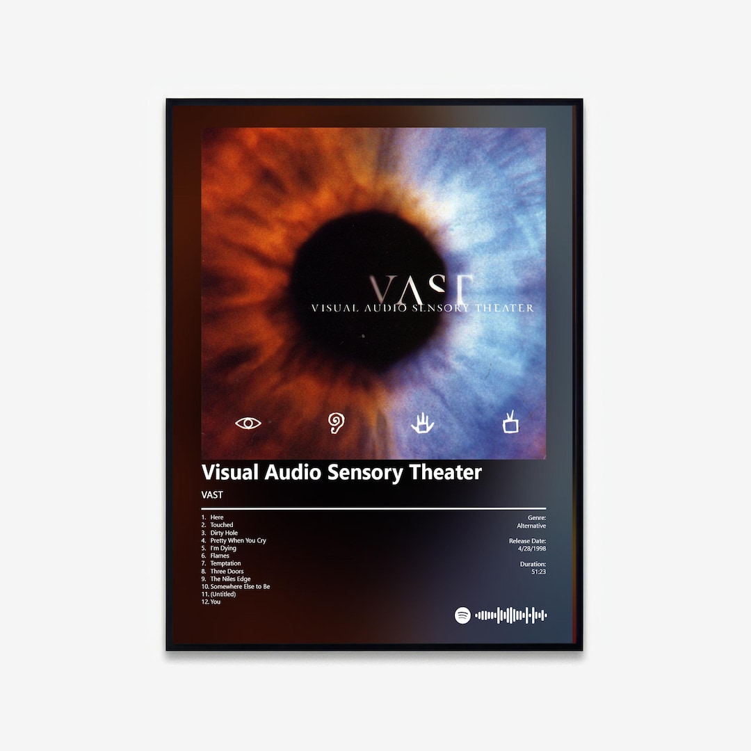 VAST - Visual Audio Sensory Theater Album Art Poster | Digital Download ...
