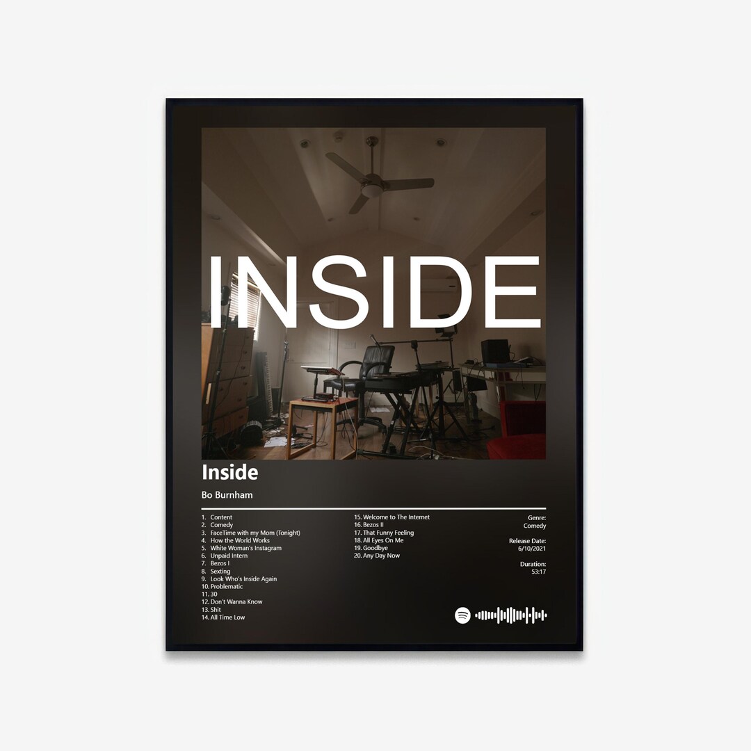 Bo Burnham - Inside Album Art Poster | Digital Download | Print | Wall ...