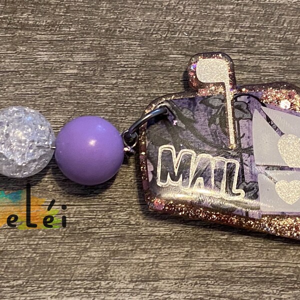 Mailbox Keychain - Etsy