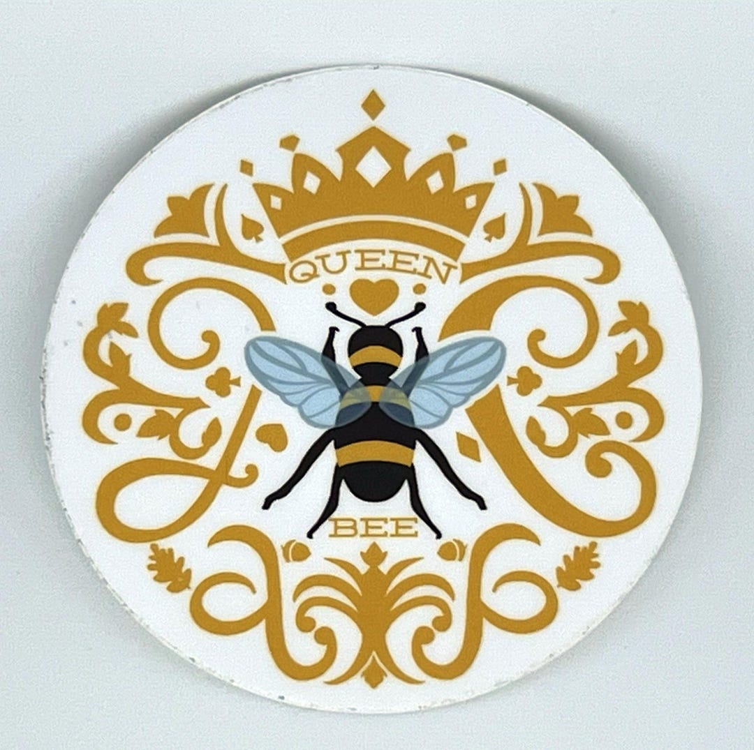 Queen Bee Sticker - Etsy