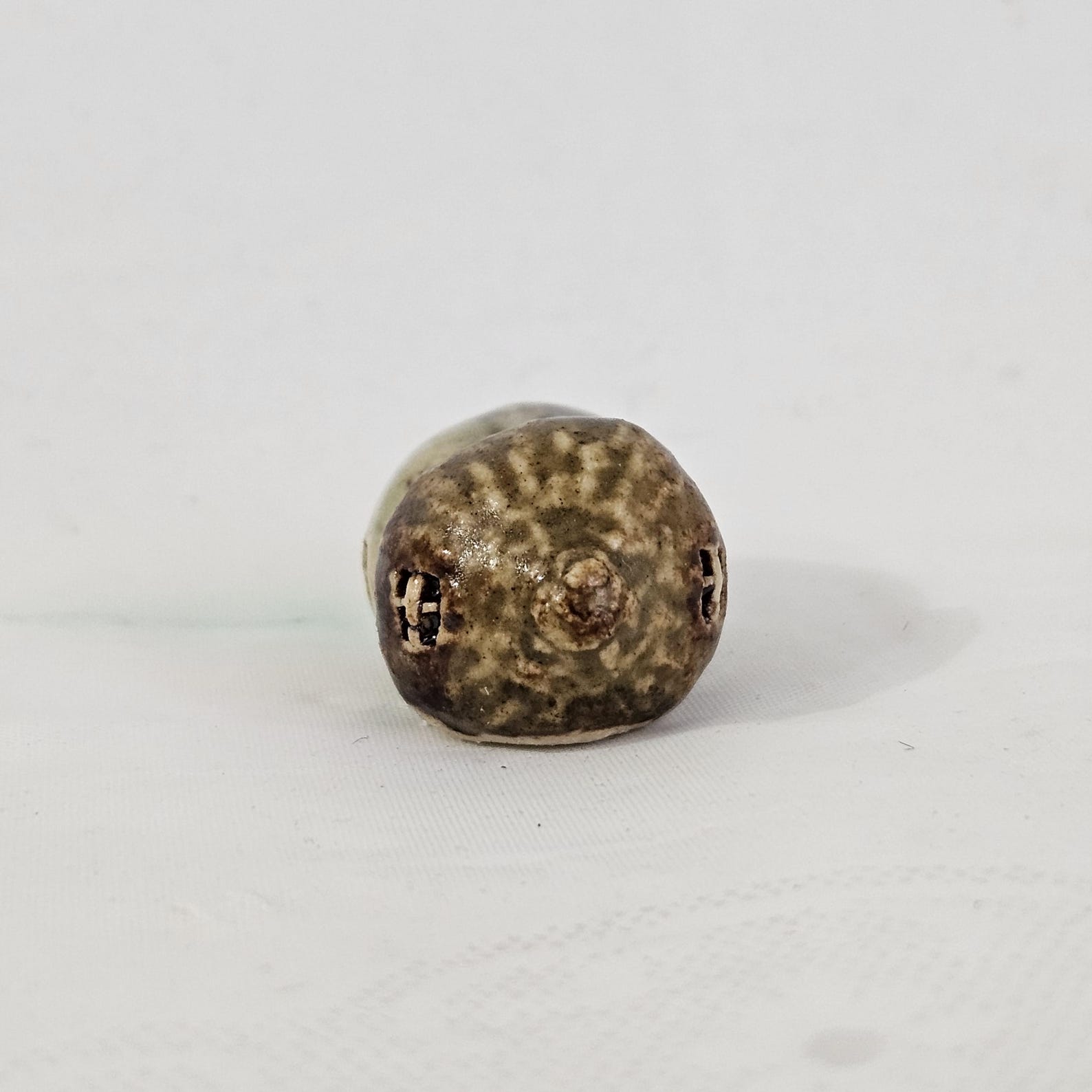 Miniature Ceramic Acorn House: Green Pottery Fairy Garden Decor 189 - Etsy