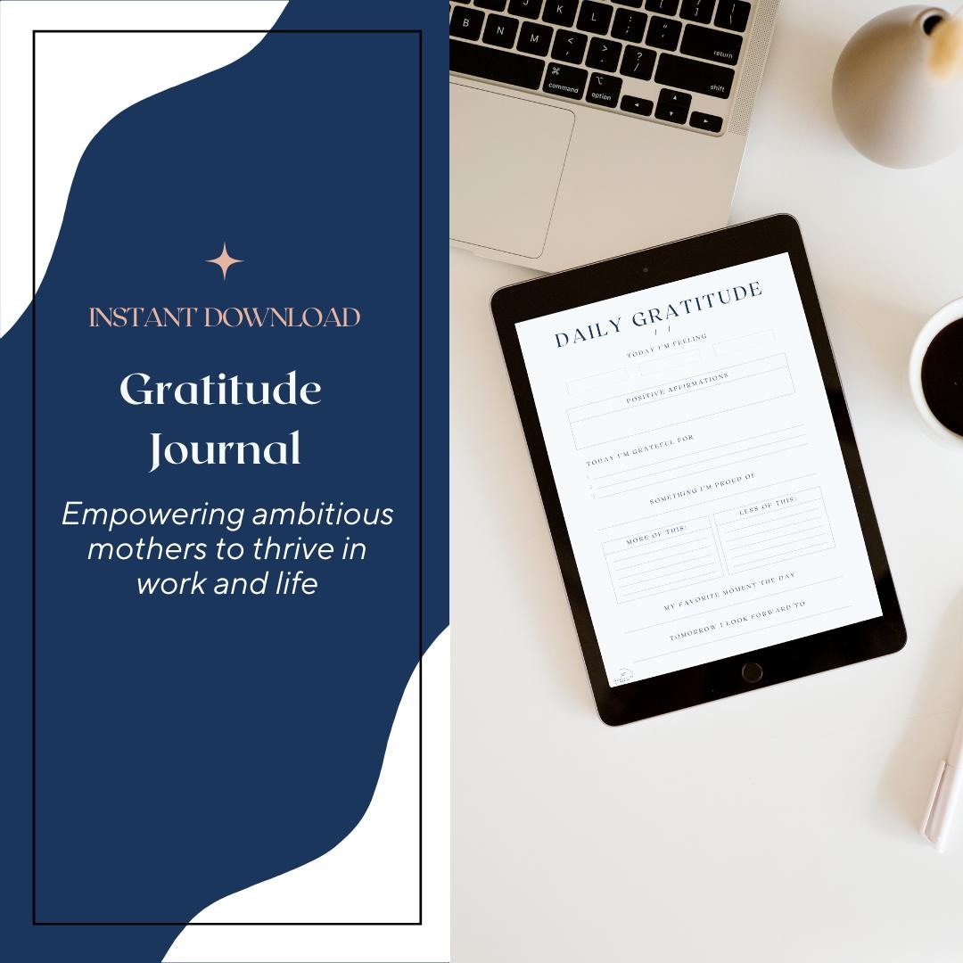Gratitude & Mindfulness Worksheet Planner - Printable PDF for Mindful ...
