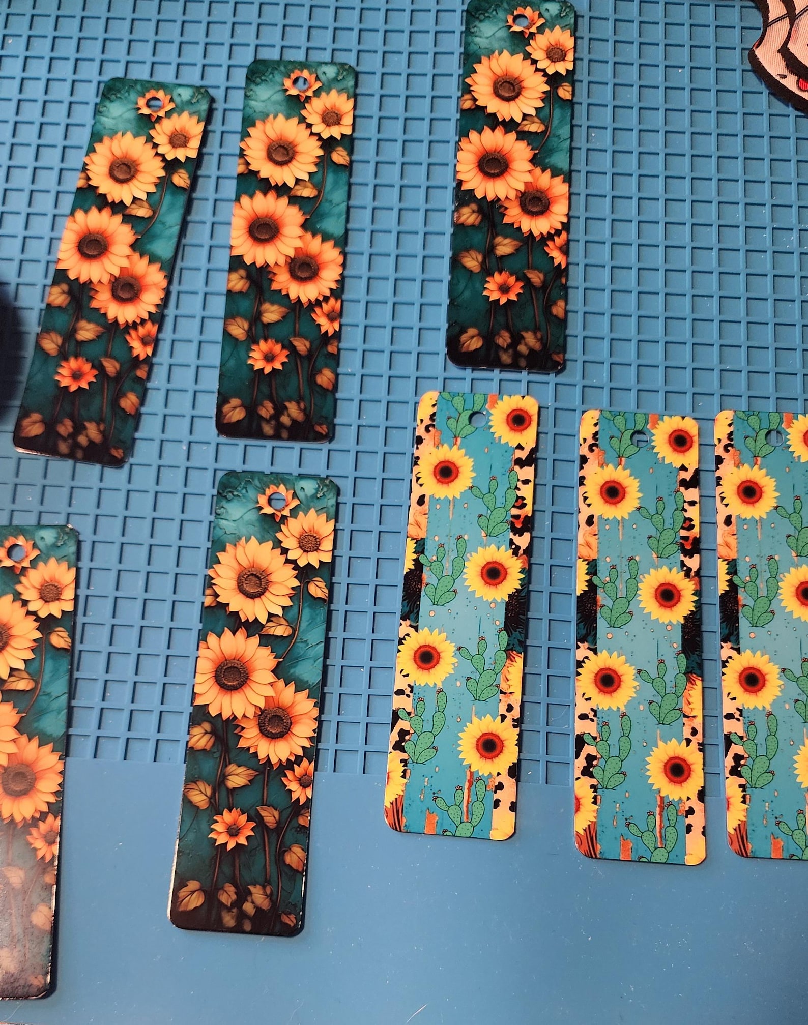 Sublimated Bookmarks | Colorful Handmade Bookmarks | Floral, Cheetah ...