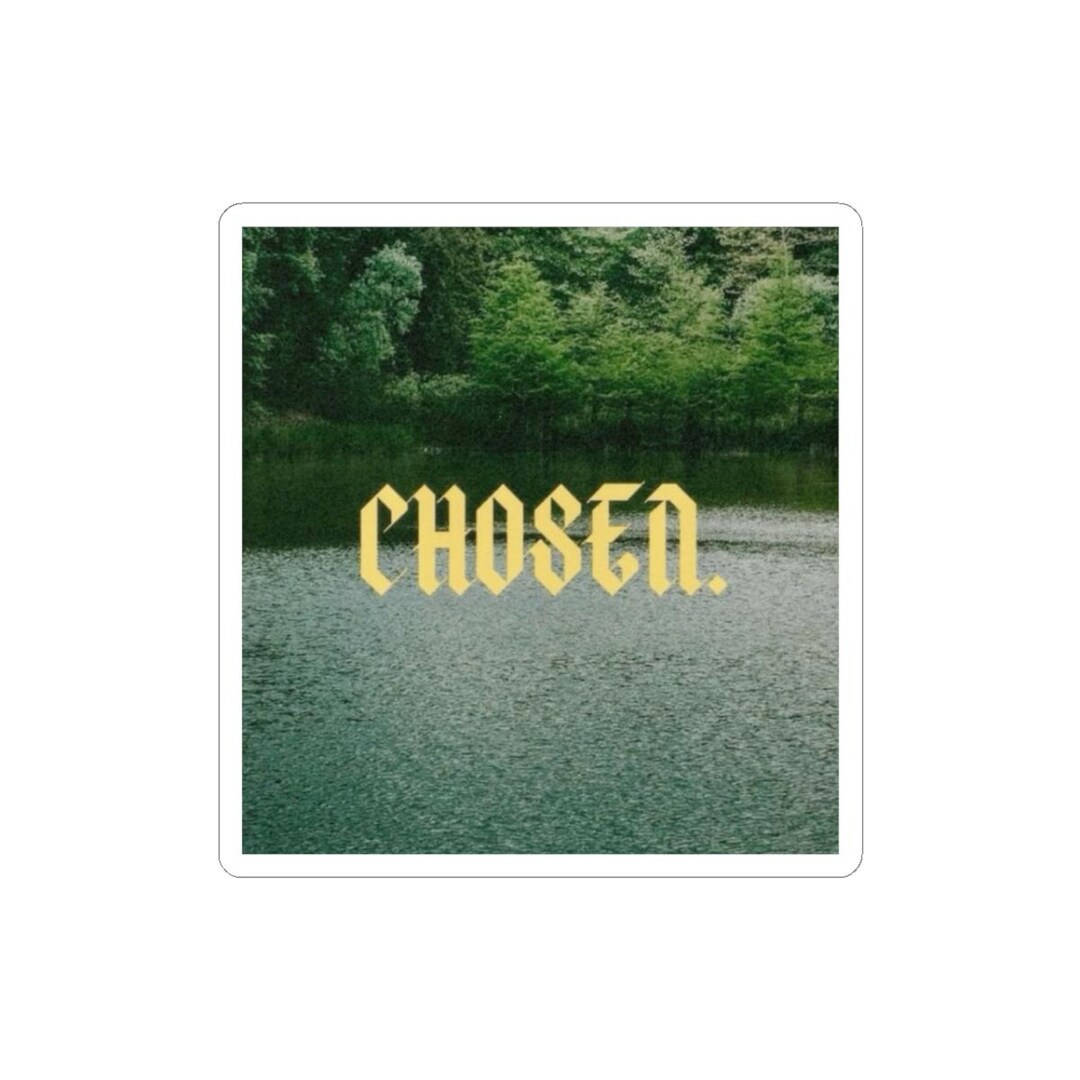 Chosen God Stickers, Religious Sticker, Spiritual Decal, Sacred Art ...