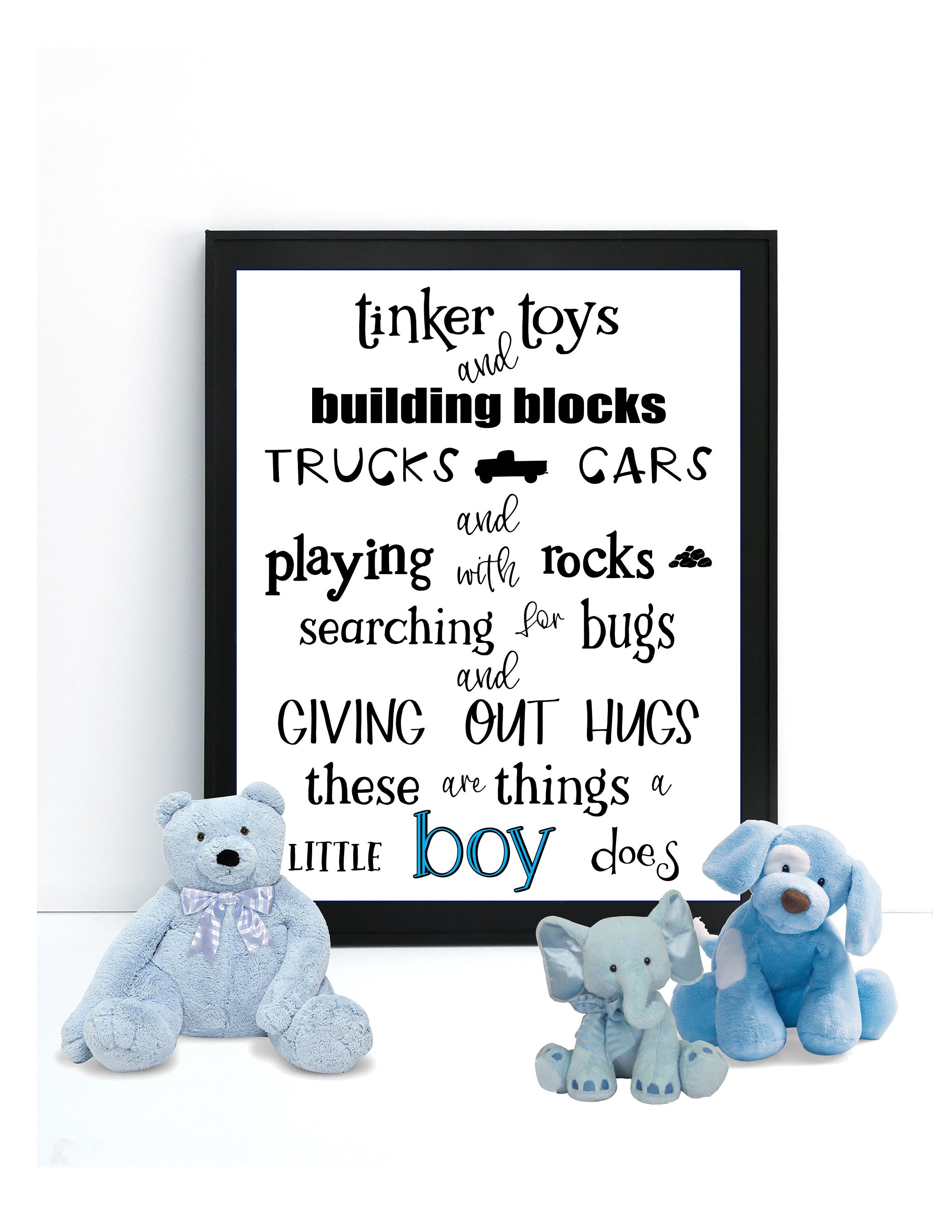 Baby boy sign Baby boy nursery sign little boy sign boy | Etsy