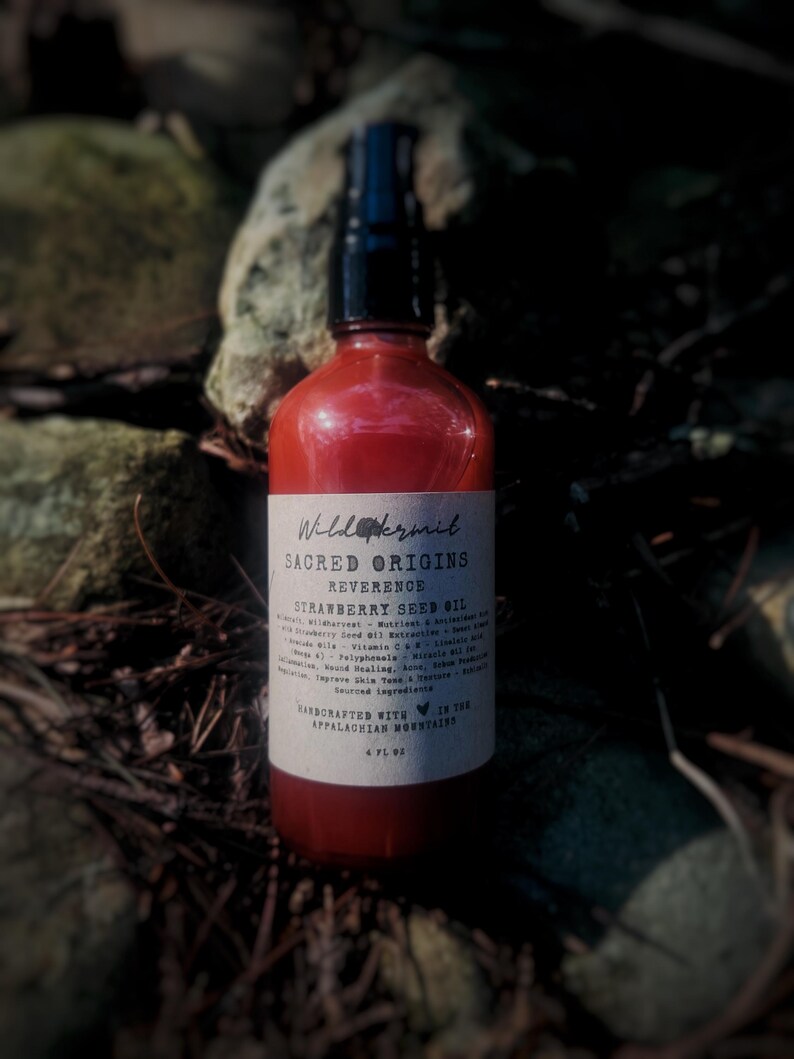 Organic Strawberry Seed Oil: Face, Hair & Body | Omega 3-6 | |vitamins ...