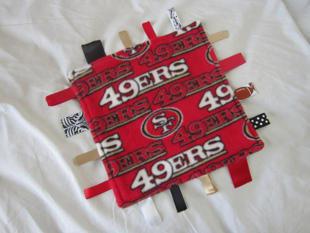 San Francisco 49ers Ribbon Blanket - Etsy