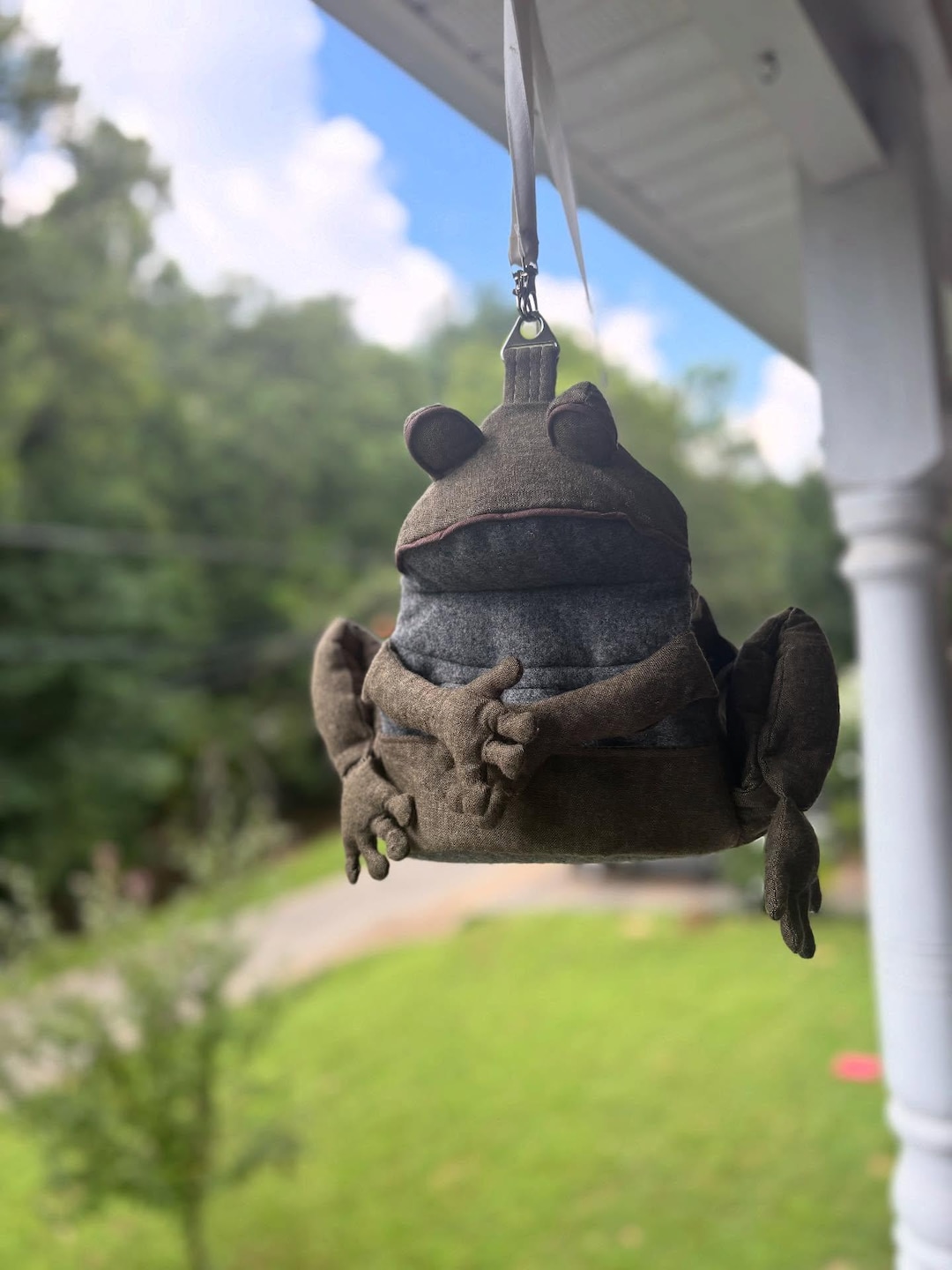 Frog Backpack Sewing Pattern- Forg the Frog: DIY Whimsical Bag (PDF ...