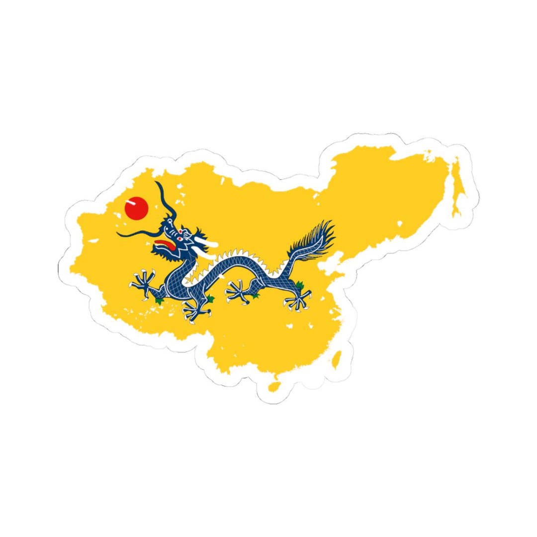 Qing Empire China Sticker - Etsy