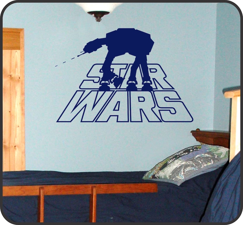 Star Wars Wall Decal Star Wars Wall Sticker Star Wars Decor - Etsy