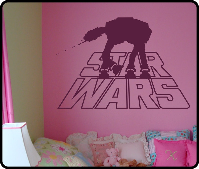 Star Wars Wall Decal Star Wars Wall Sticker Star Wars Decor - Etsy