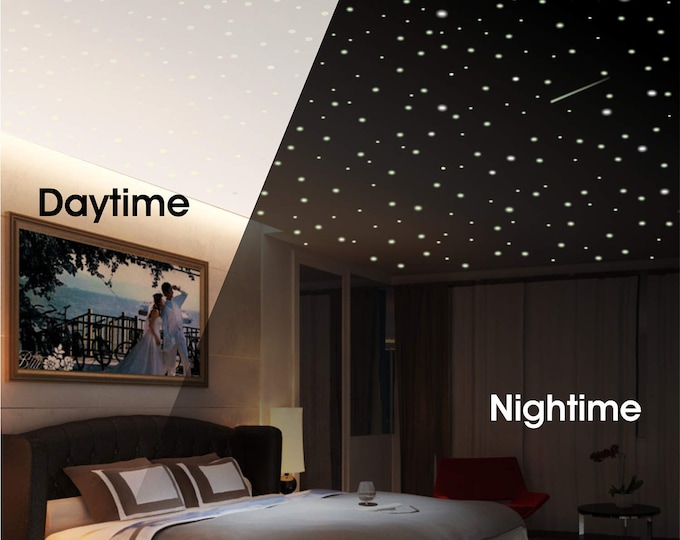 Glow-in-the-dark Zodiac Constellations Wall Decor Celestial Decor Stars ...