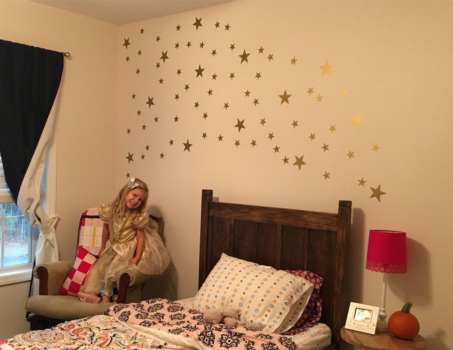 Gold Star Vinyl Wall Decal Sticker Wall Decor 2 and - Etsy