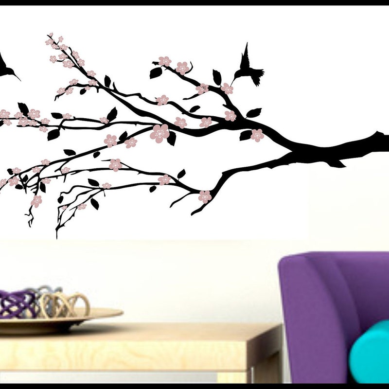 Cherry Blossom Wall Decal - Etsy