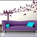 BIRDS ON A WIRE Wall Decal, Powerline Wall Decal, Power Line, Flying ...