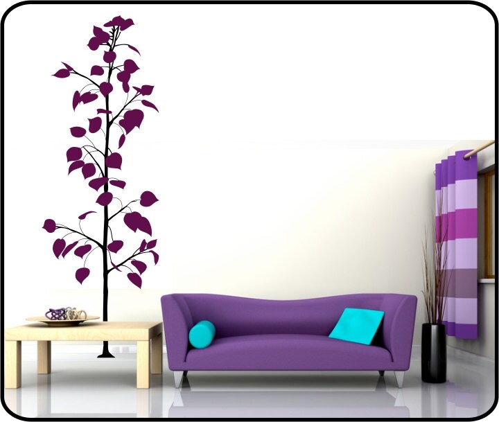 ASPEN TREE Wall Decal 66 Tall removable decal vinyl | Etsy