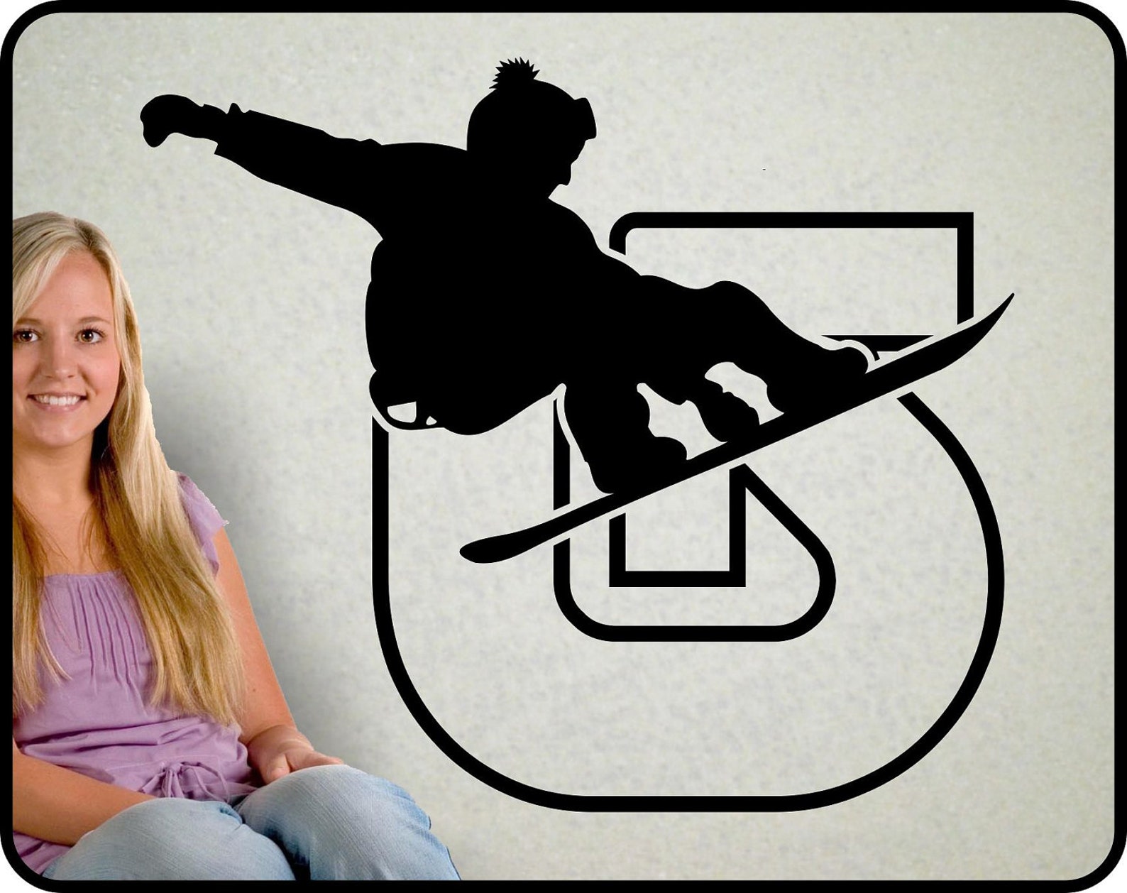 Large Burton Logo Decal Vinyl Snowboarding Snowboard Wall - Etsy