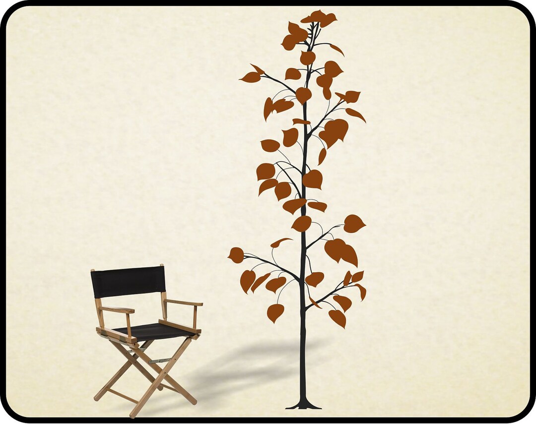 ASPEN TREE Wall Decal 66" Tall - Removable Decal Vinyl Sticker - Choose ...