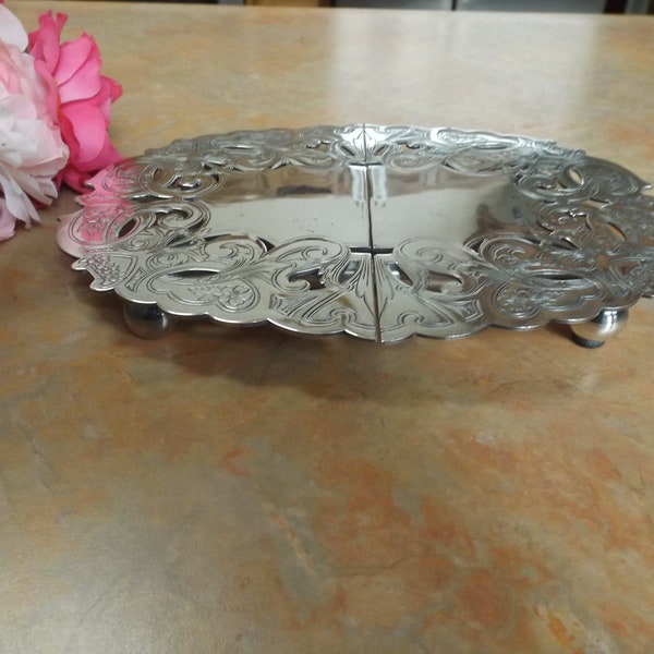 Silver Trivet - Etsy