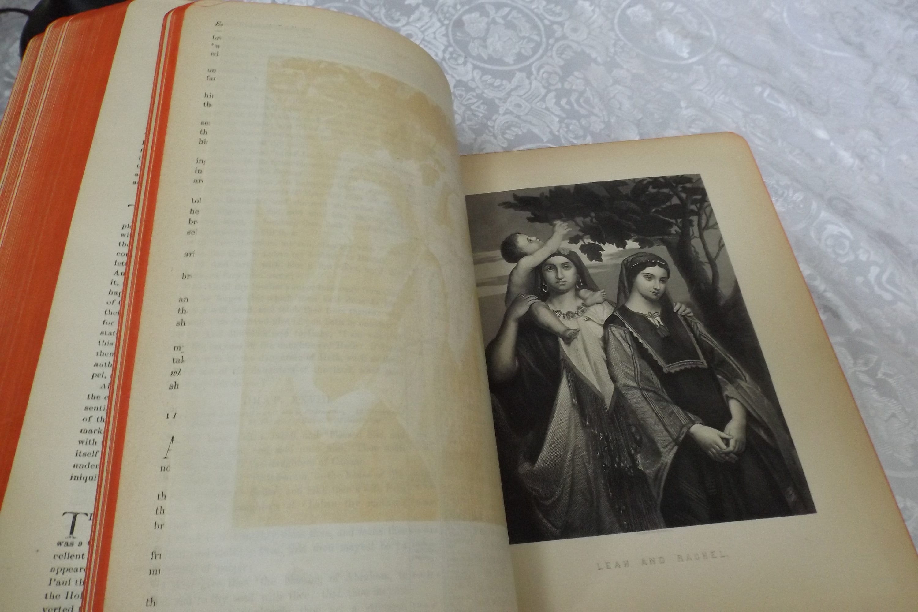 Extremely Rare Antique of 1887 Holy Bible A.j.holman, Gilded Embossed ...