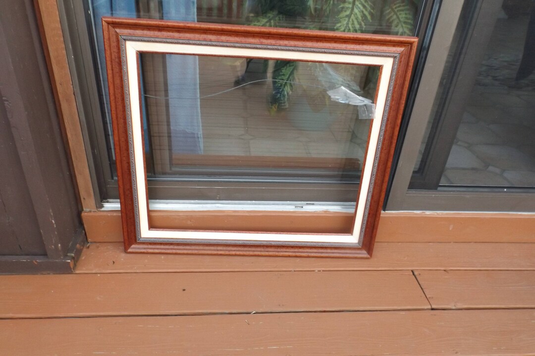 Vintage Wood Cherry Frame for a Picture 24 1/8" X 20 1/8". - Etsy