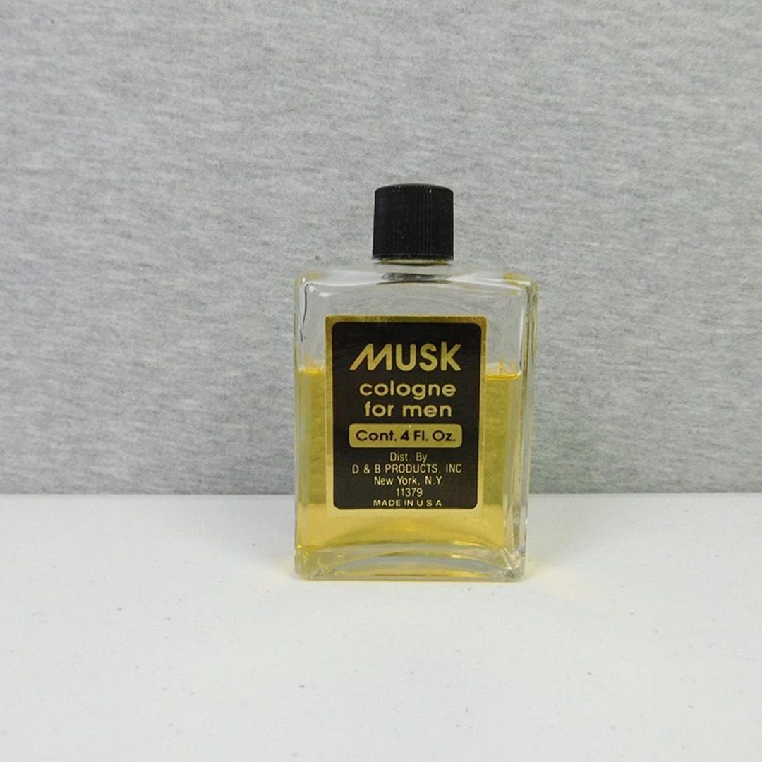 Vintage Musk Cologne for Men 4 Fl Oz D&B Products Vintage - Etsy