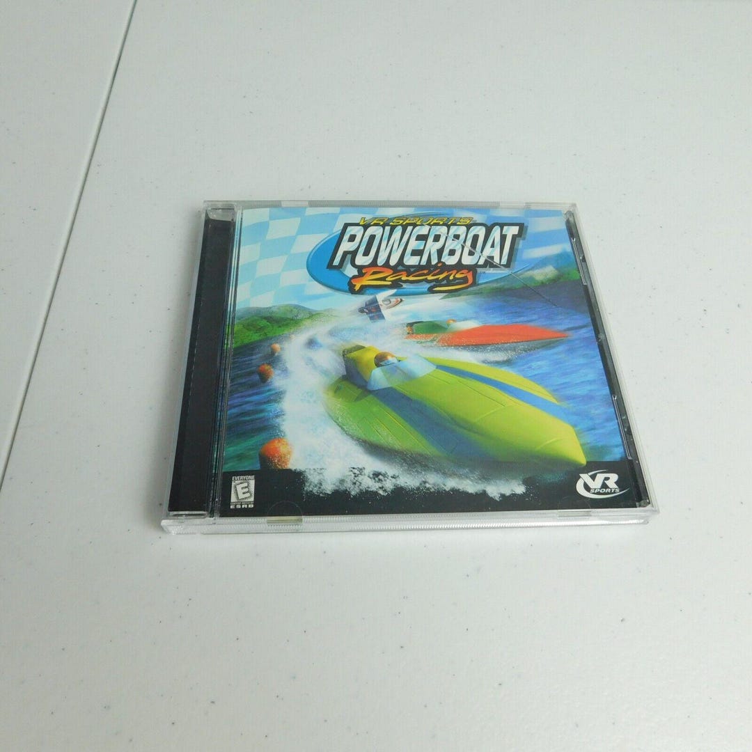 VR Sports Powerboat Racing Windows 95 PC Game 1998 Interplay - Etsy
