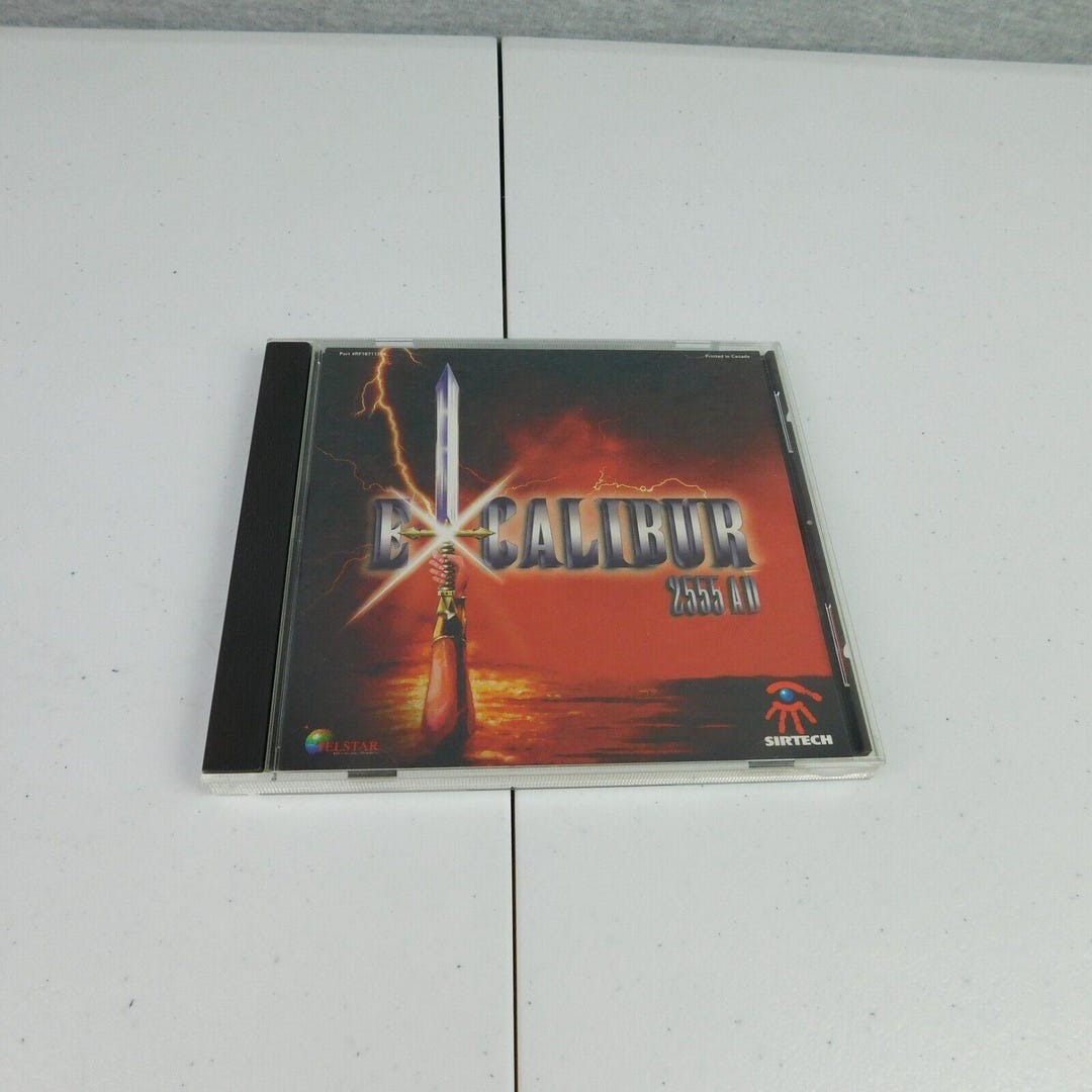 Excalibur 2555 AD Windows 95 PC Game Sirtech Telstar 1997 - Etsy