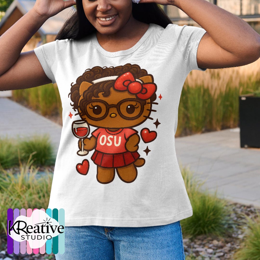 Hello Kitty-inspired OSU Fan Art – Digital Download | PNG for DTF ...