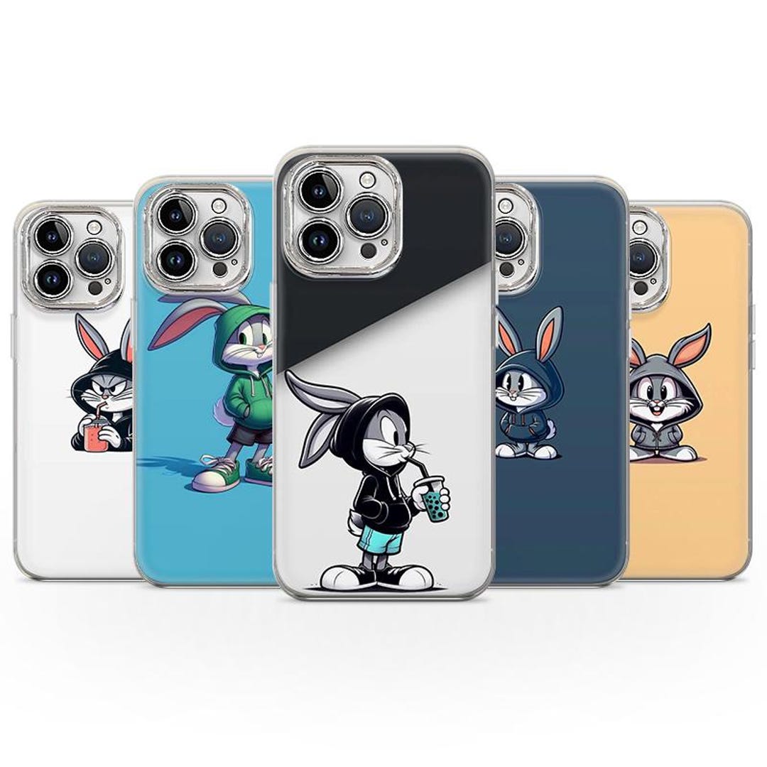 Bugs Bunny Cartoon Phone Case: Looney Toons Cover for Iphone, Samsung ...